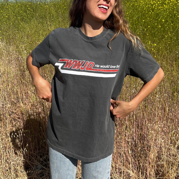 NEW! | VINTAGE WWJD "SKATER" COMFORT COLOR TEE | PEPPER - He Would Love ...