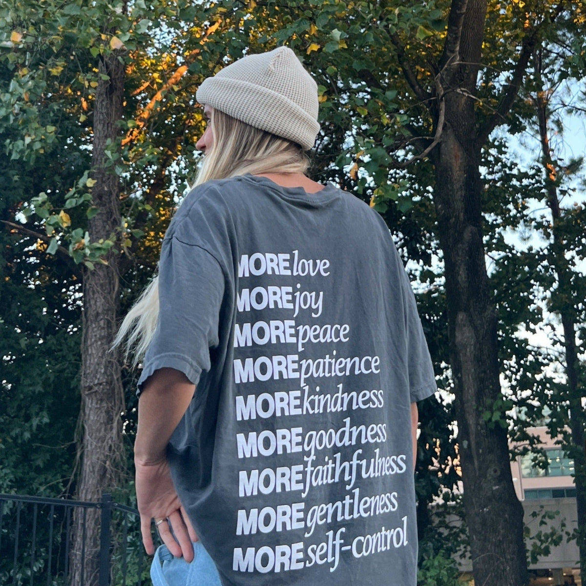 "MADE FOR MORE" PREMIUM COMFORT COLOR TEE | PEPPER - He Would Love First