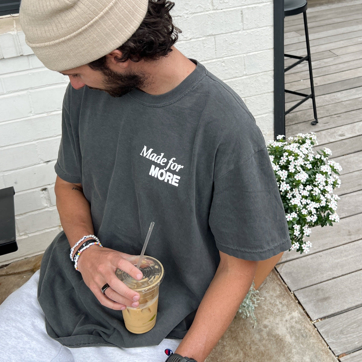 RESTOCK! | "MADE FOR MORE" PREMIUM COMFORT COLOR TEE | PEPPER - He ...